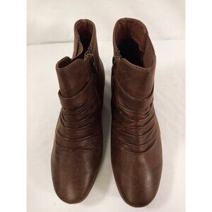 Jessica Cline | Shoes | Jessica Cline Womens Brown Ankle Booties Size ...